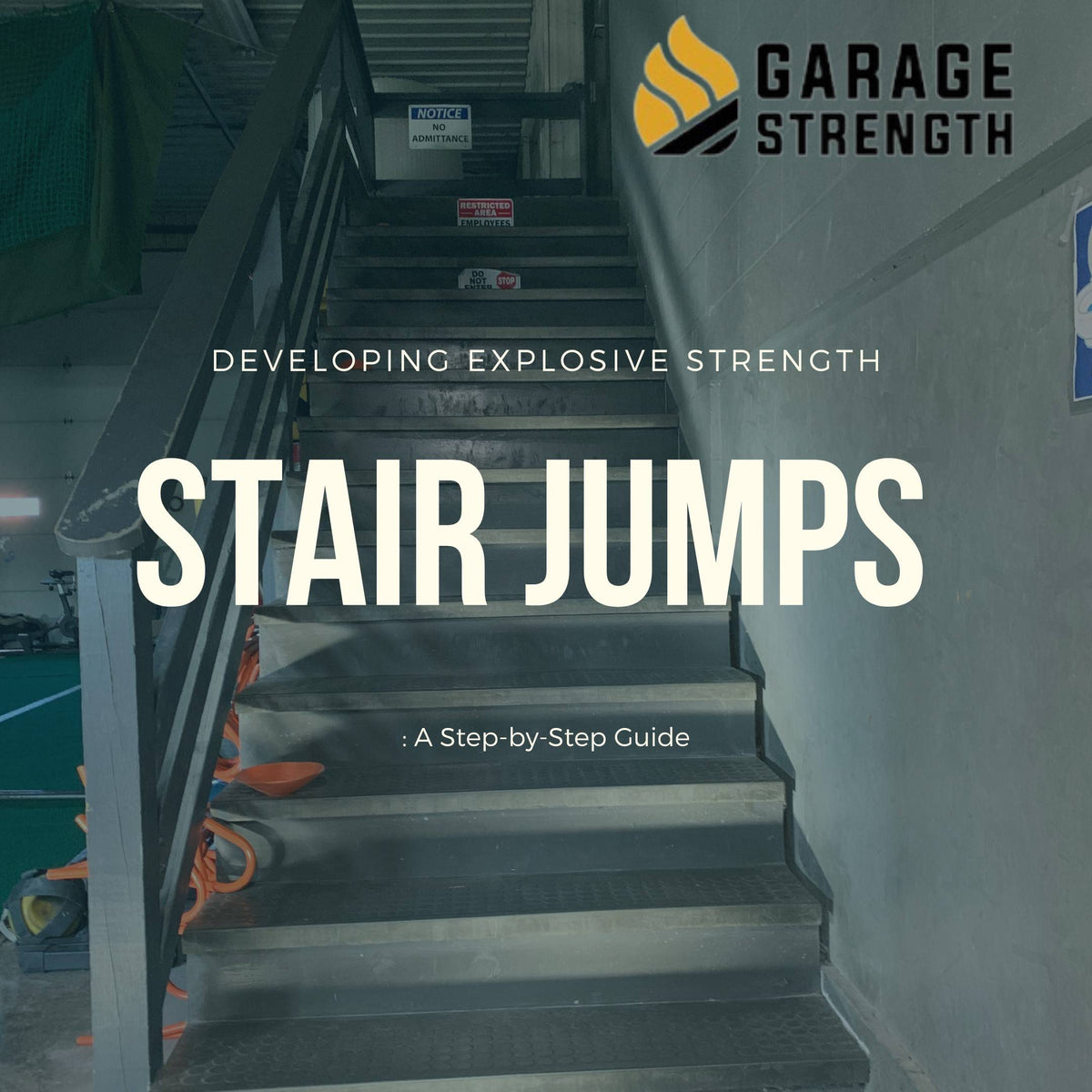 Stair Jumps for Explosive Strength: A Step-by-Step Guide – Garage Strength
