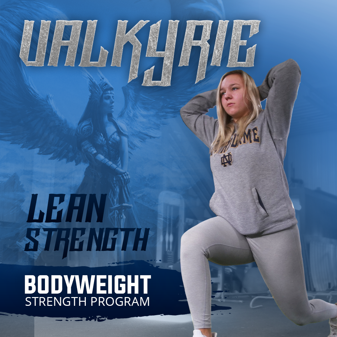 Valkyrie Lean Strength Bodyweight Program – Garage Strength